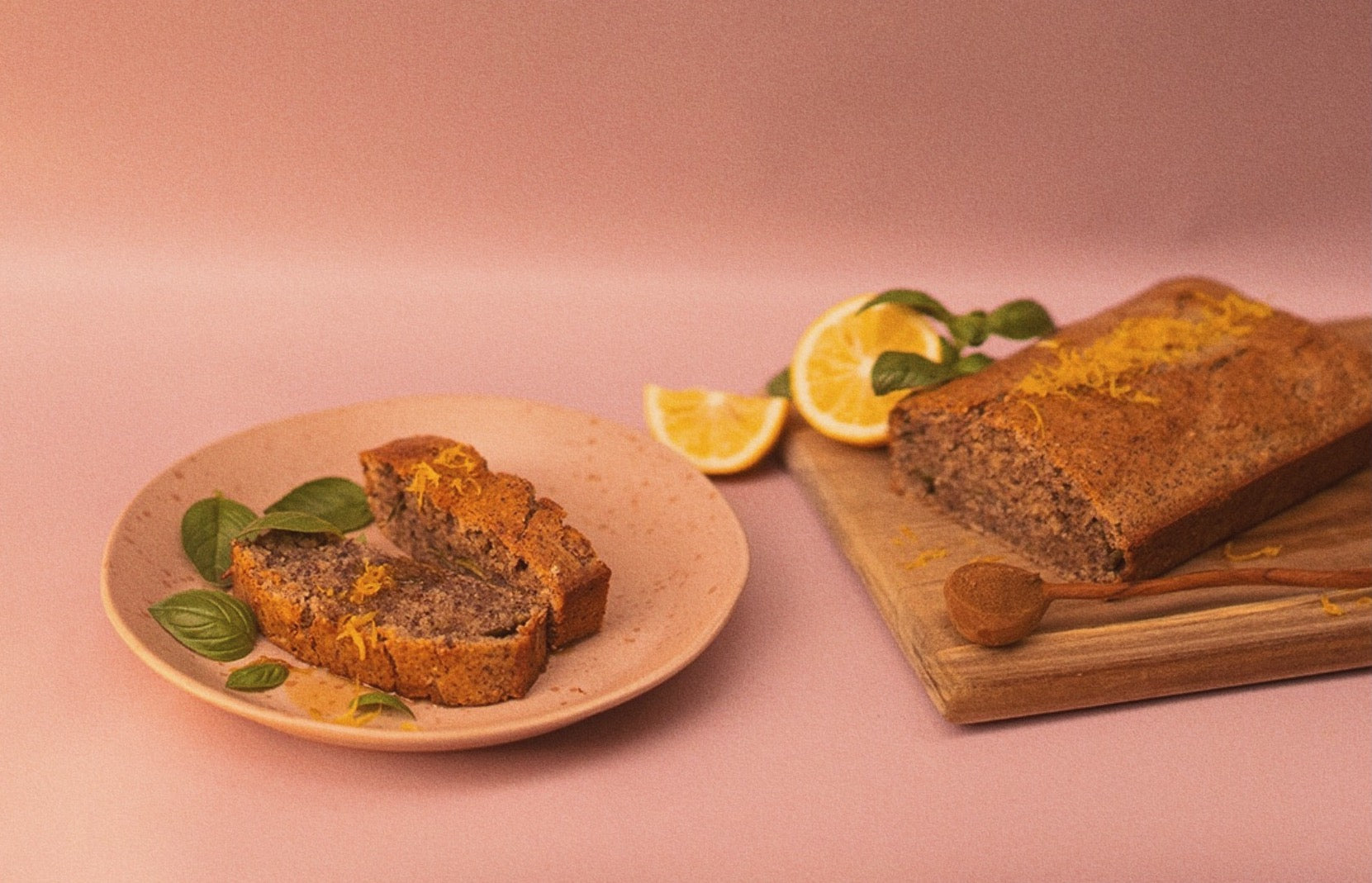 Recipe ~ Lemon, Basil, Hazelnut Loaf with Turkey Tail, & Tremella Mapl ...